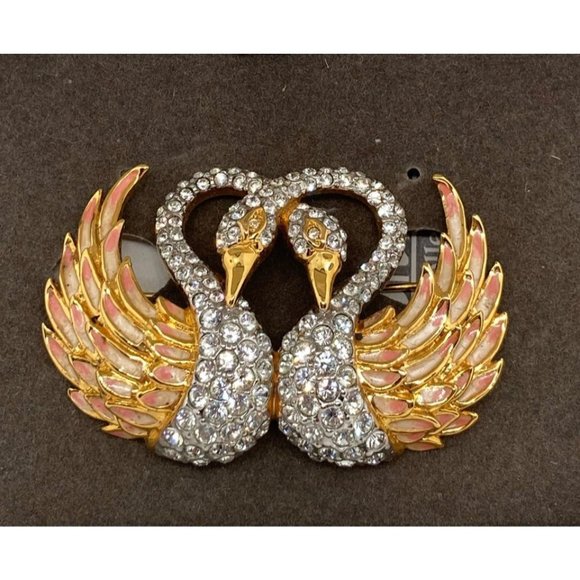 Nolan Miller | Jewelry | Nolan Miller Glamour Collection Double Swans ...